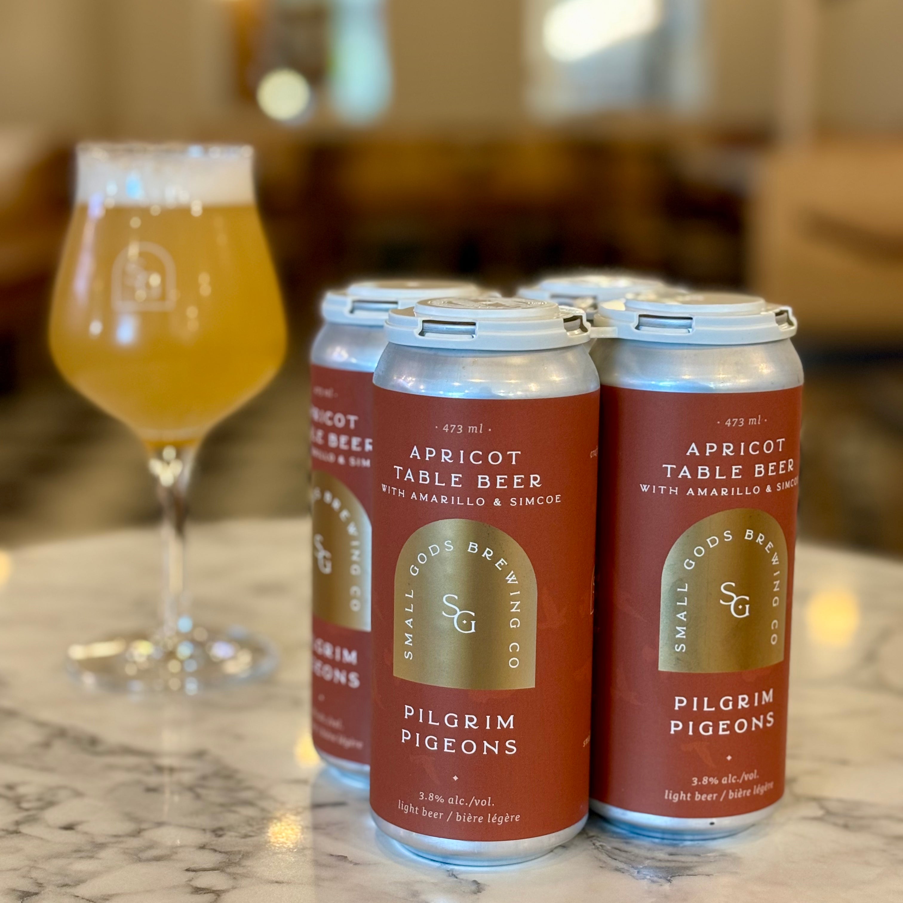 Beer Blurb: Pilgrim Pigeons – Small Gods Brewing Co