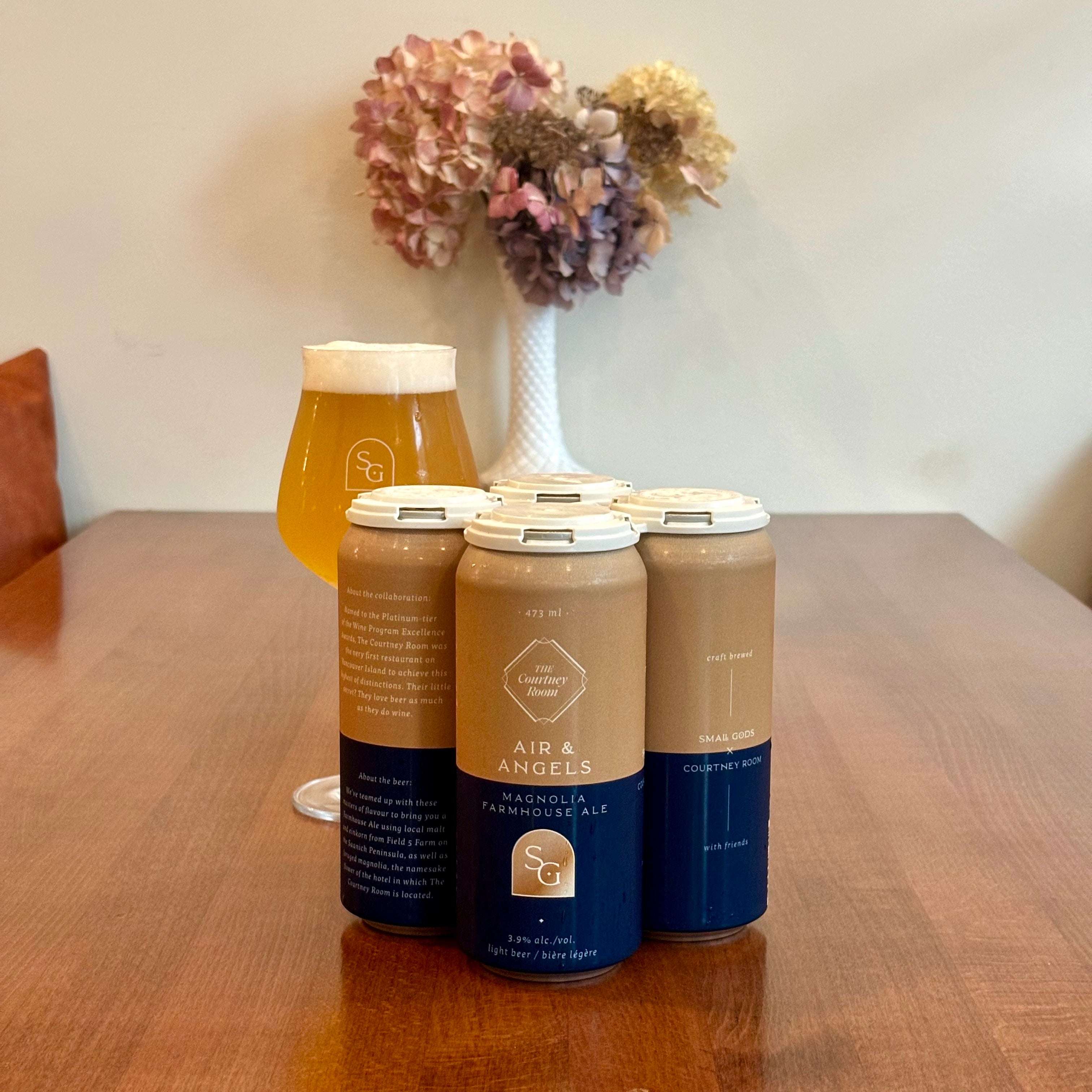 Beer Blurb: Air & Angels with The Courtney Room – Small Gods Brewing Co