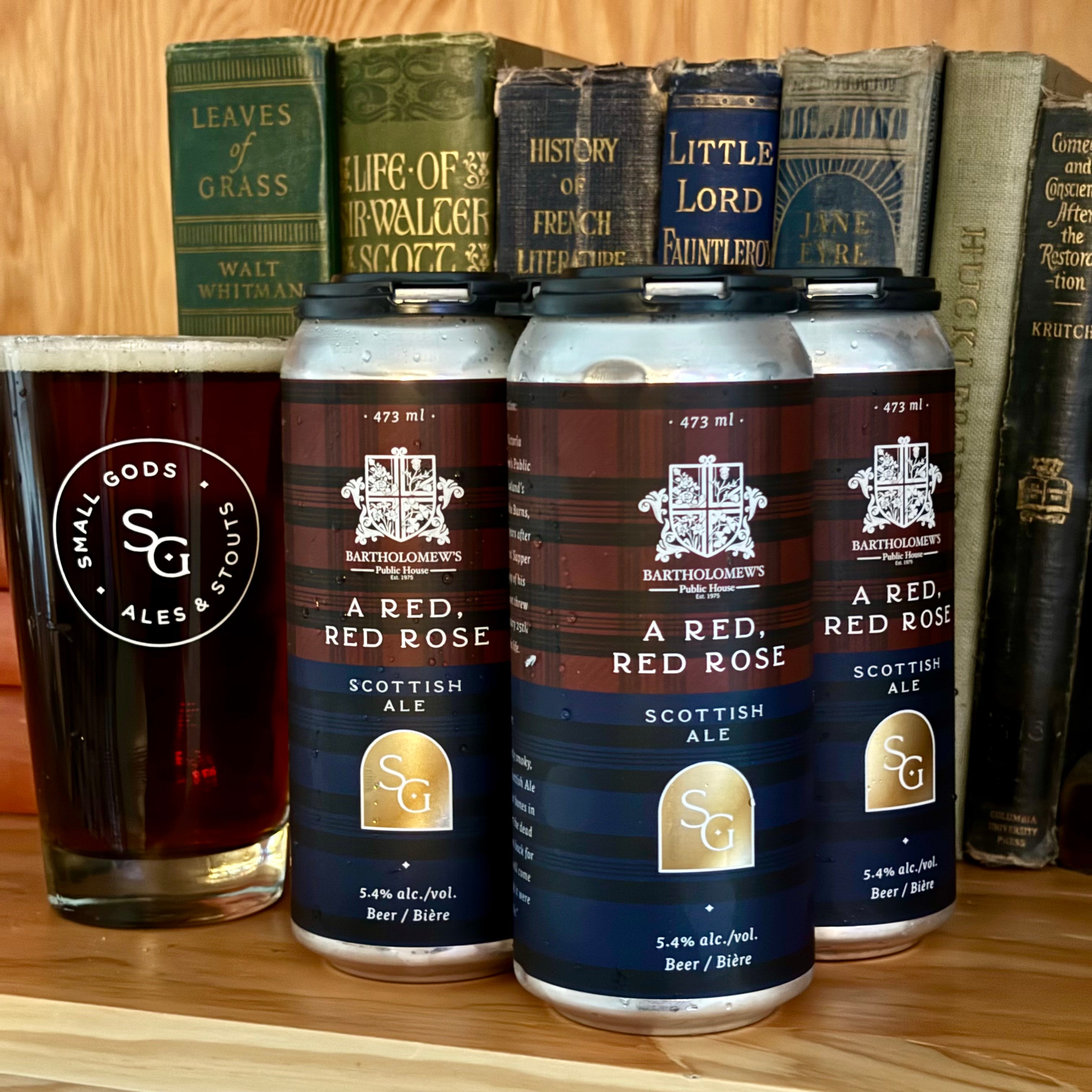 Beer Blurb: A Red, Red Rose with Bartholomew's – Small Gods Brewing Co