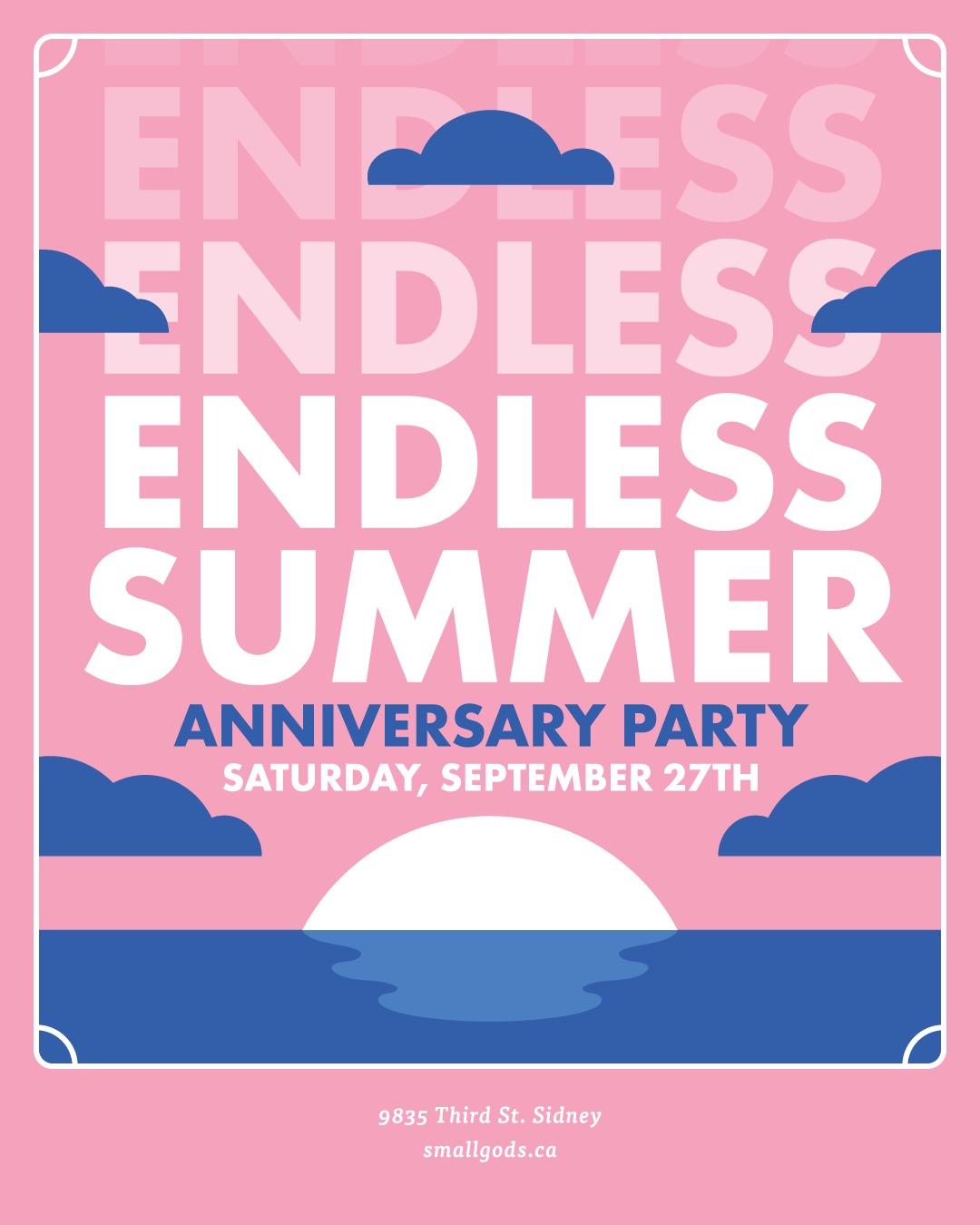 Endless Summer Anniversary Party - 2025 – Small Gods Brewing Co