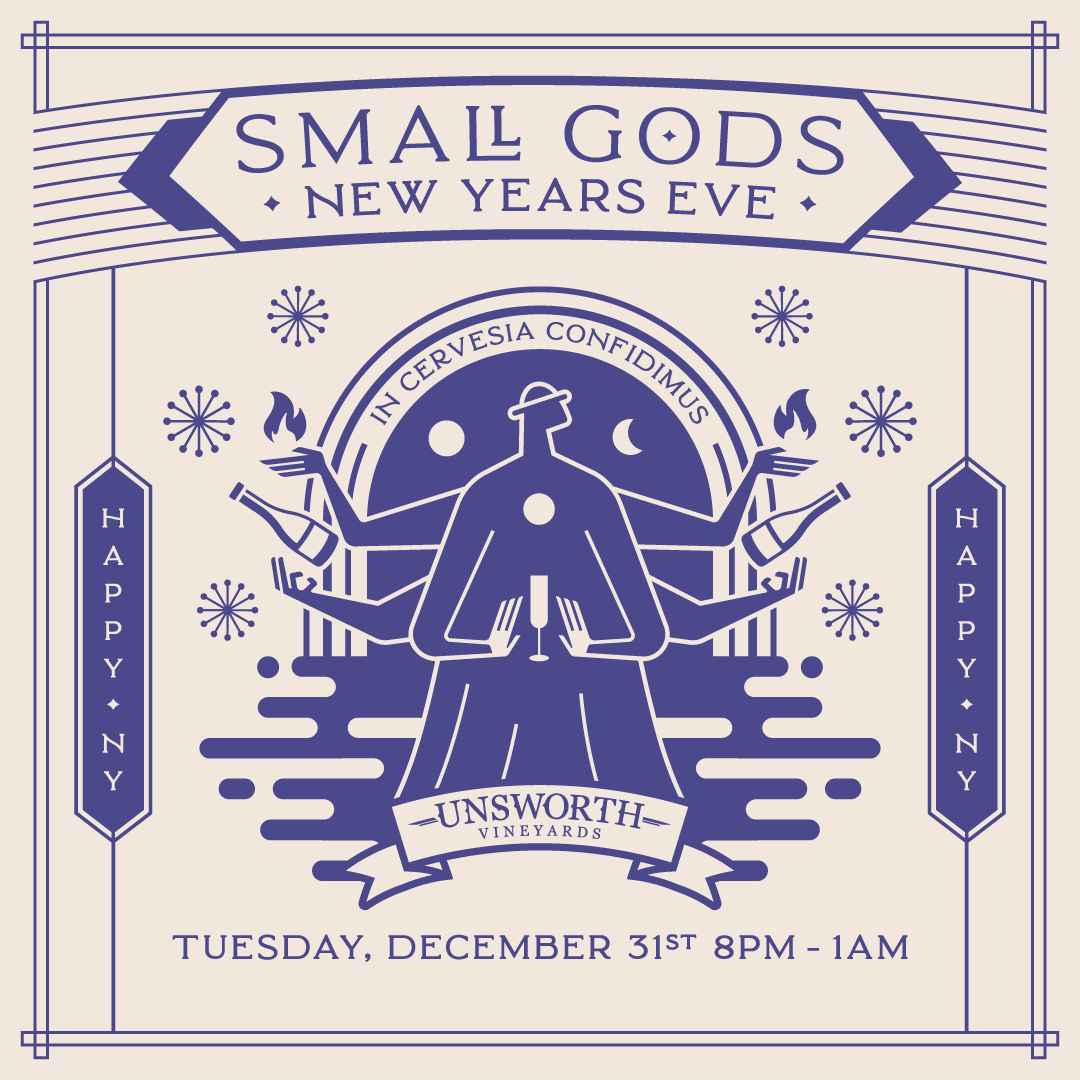Small Gods New Year's Eve - 2024 – Small Gods Brewing Co